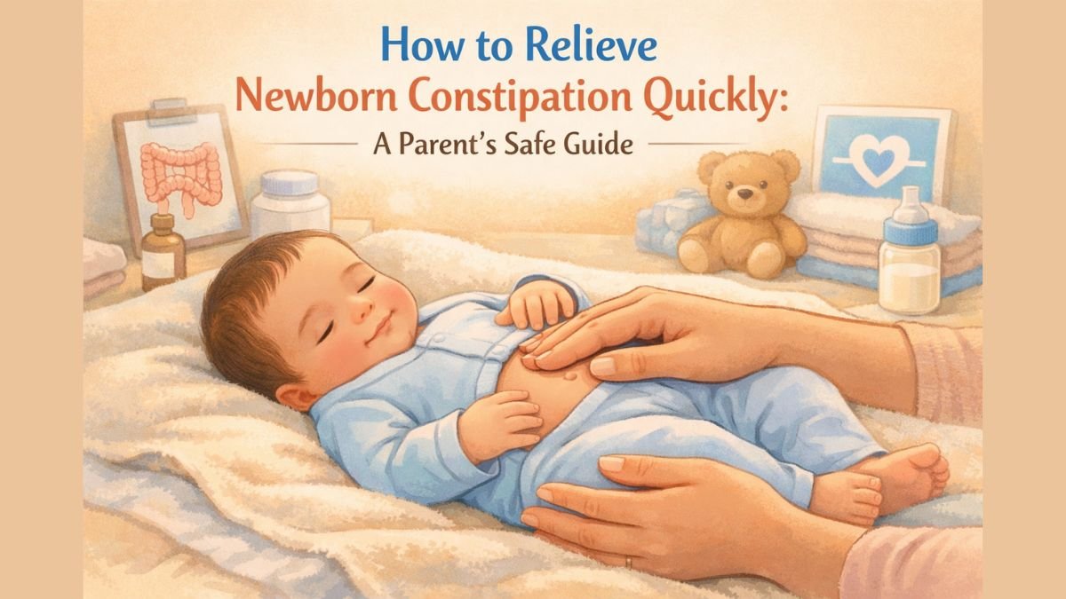 How to Relieve Newborn Constipation Quickly: 5 Safe Tips
