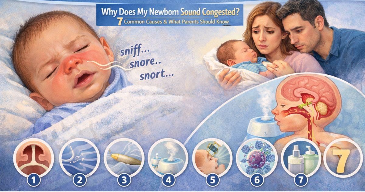 Why Does My Newborn Sound Congested? 7 Common Causes