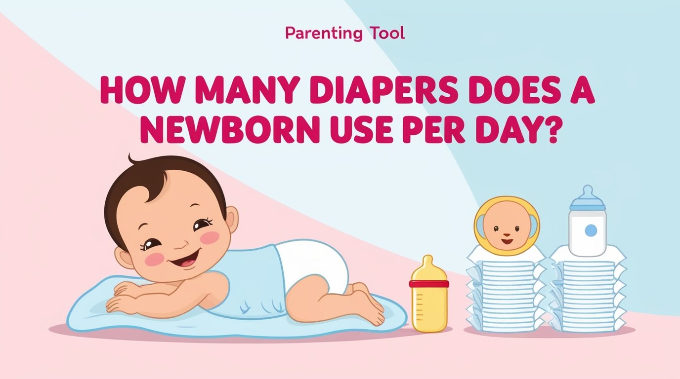 How Many Diapers Does a Newborn use Per Day? Saved Money