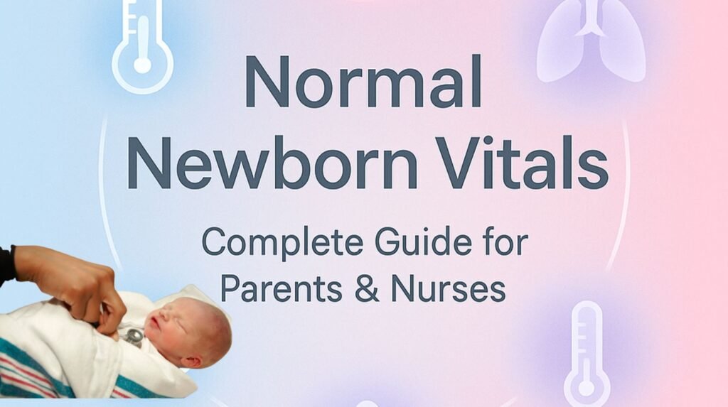 Normal Newborn Vitals: Heart Rate, Breathing & BP Guide