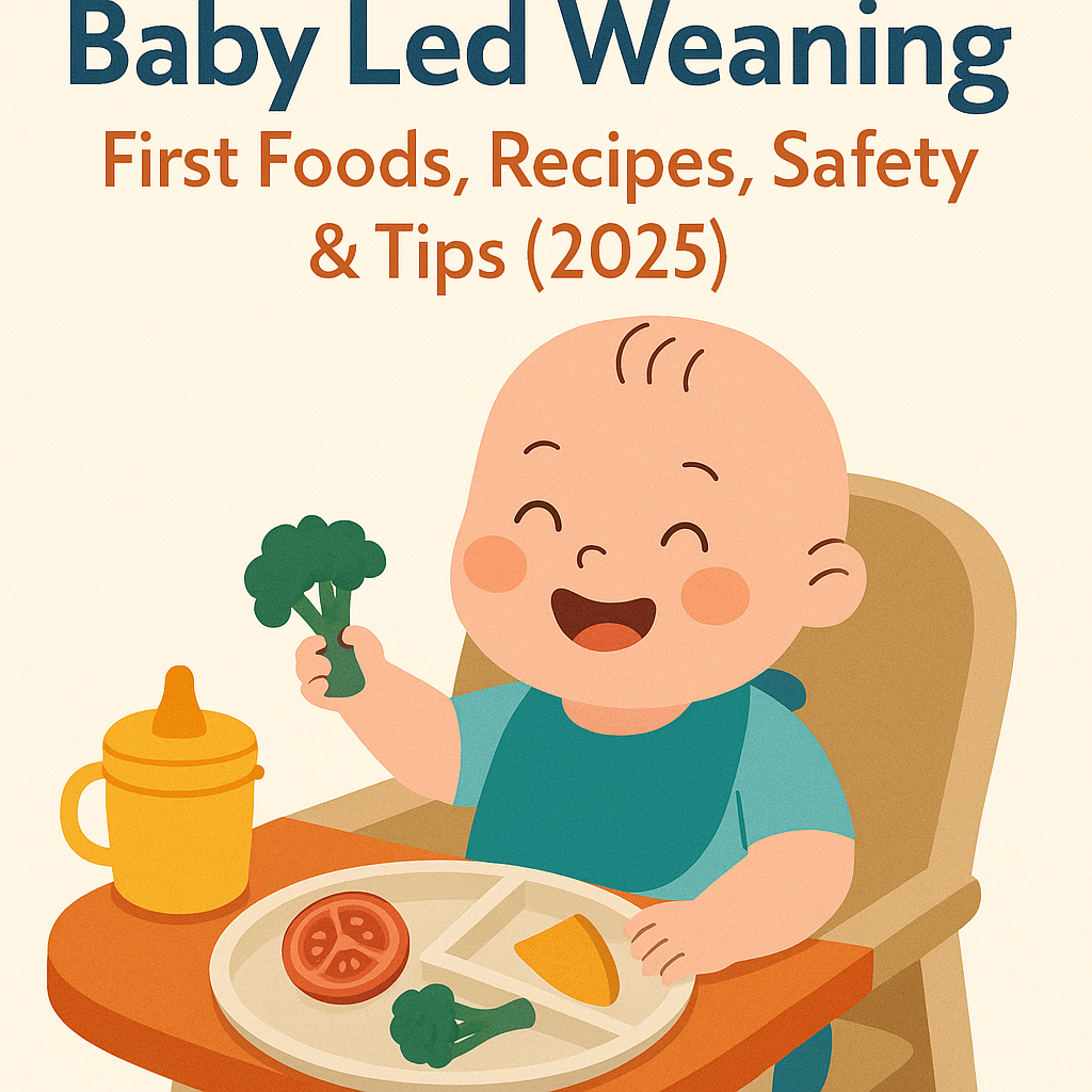 Baby Led Weaning: First Foods, Recipes, Safety & Tips (2025)