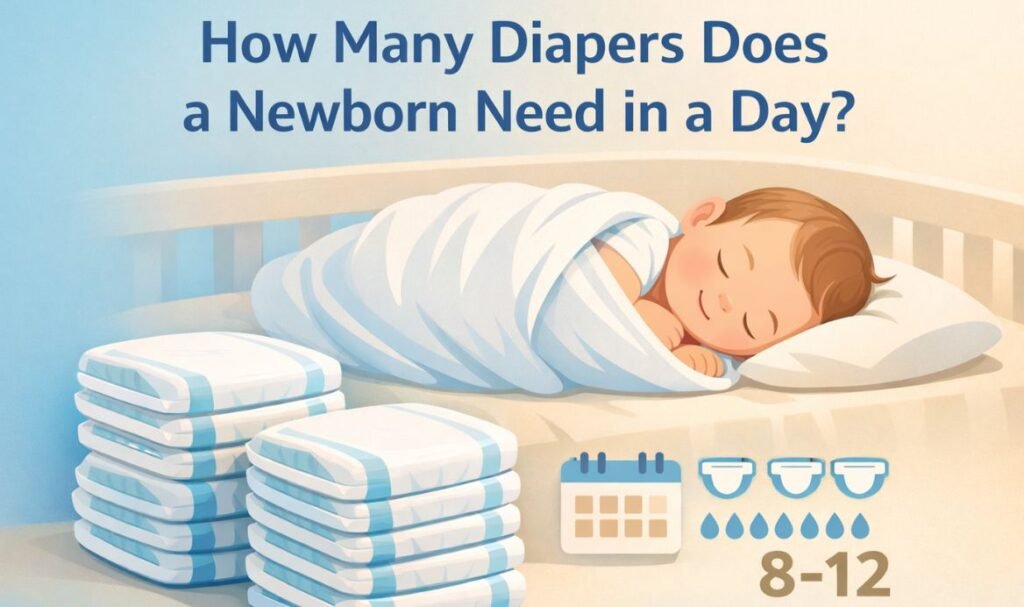 How Many Diapers Does a Newborn Need in a Day?