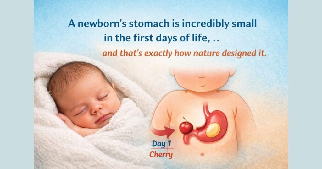 How Big Is a Newborn's Stomach? A Visual Guide