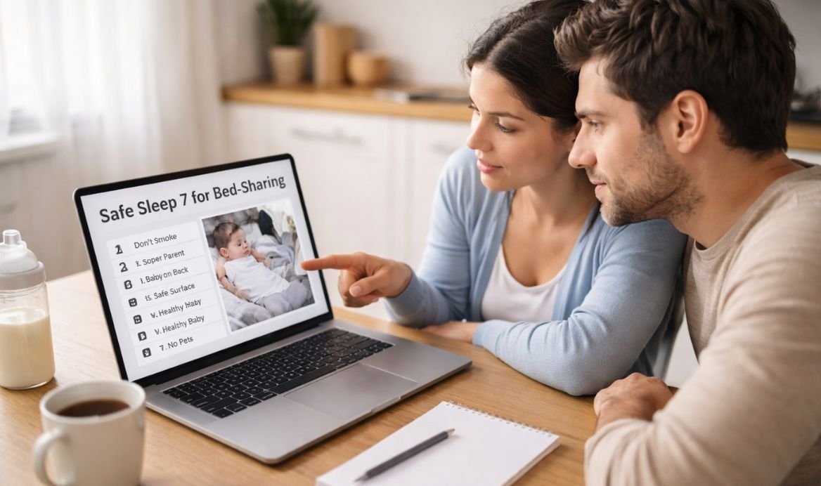 Safe Sleep 7: A Simple Guide for Newborn Bed-Sharing