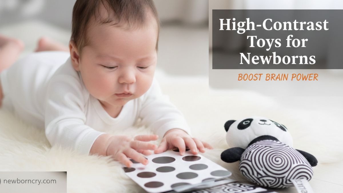 5 Best High-Contrast Toys for Newborns: Boost Brain Power