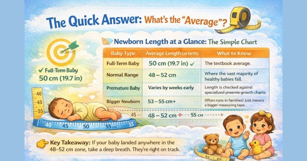Average Newborn Baby Length: The Full Guide