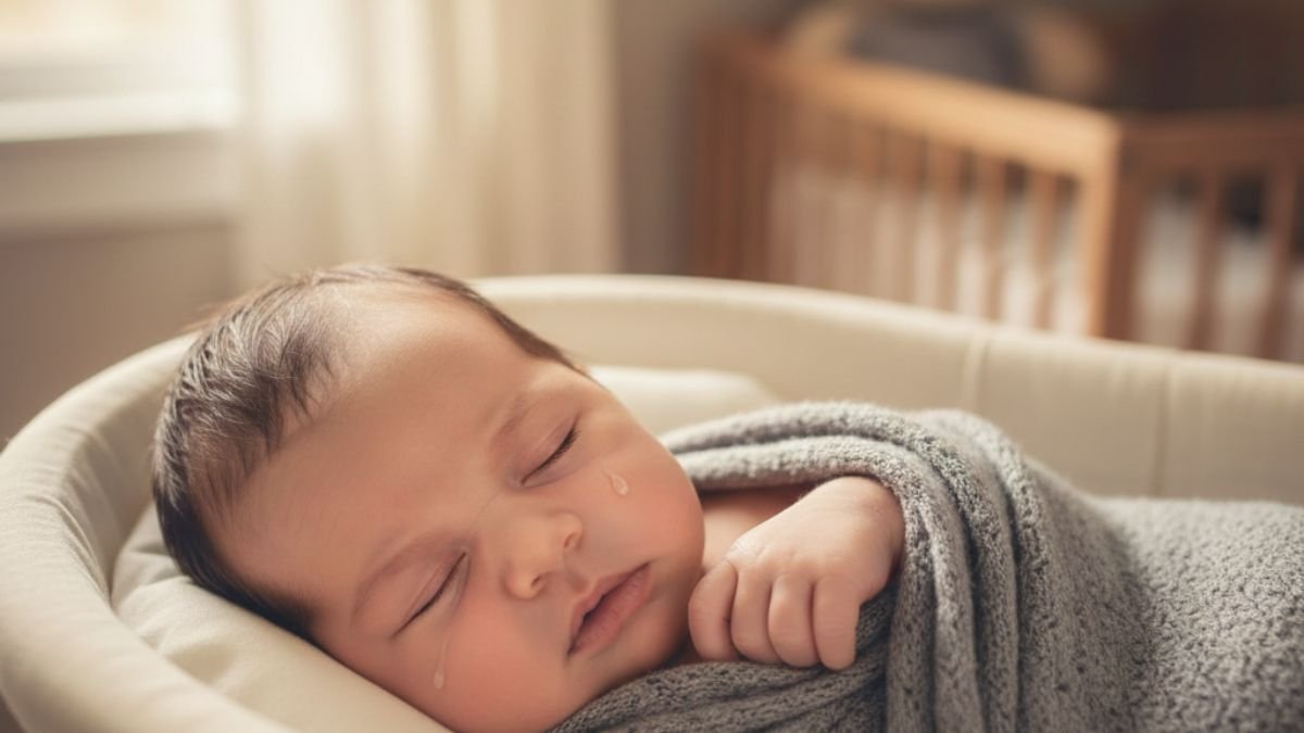 Why is Your Newborn Crying in Sleep? Causes & Solutions