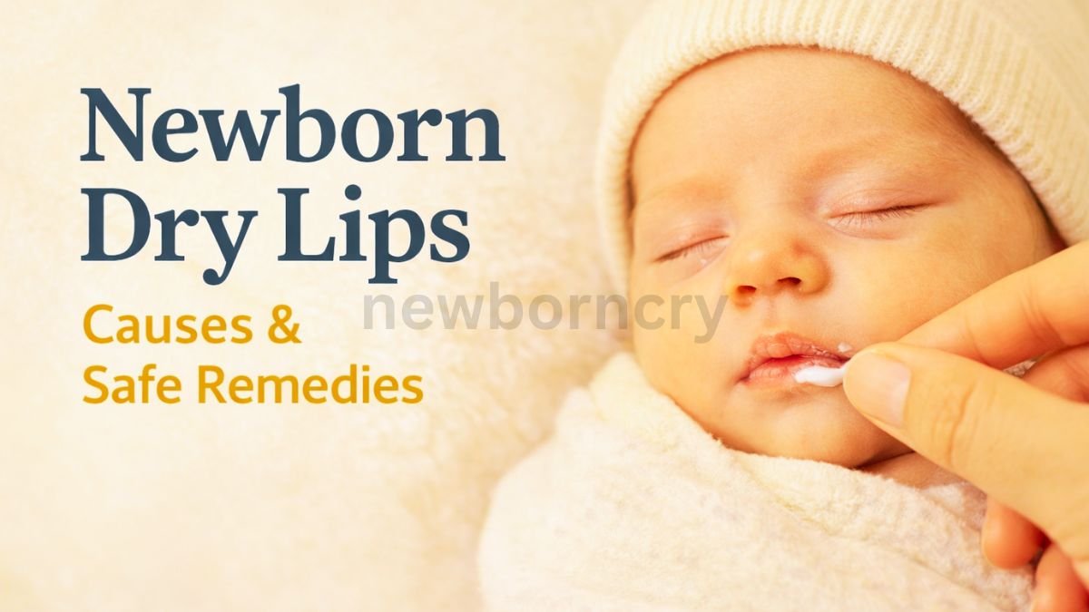 Dry Lips on a Newborn: Causes, Care and When to Worry
