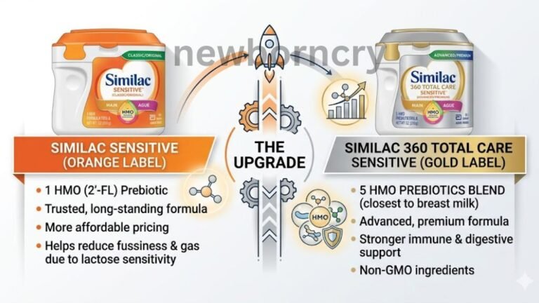 Similac Sensitive vs 360 Total Care Sensitive Differences